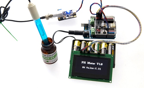 Kit Sensor De Ph Analógico Electrotek Mega 1141